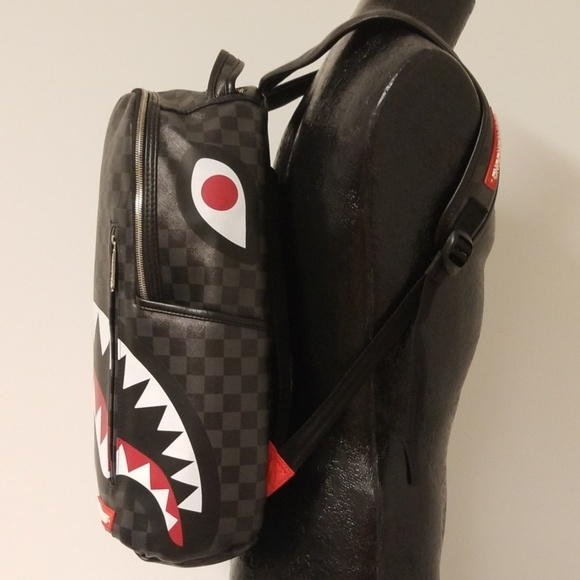 Sprayground | Bags | Sprayground Lv Shark Leather Backpack Nwt | Poshmark